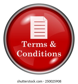 Red Round Glossy Icon White Design Stock Illustration 146324549 ...