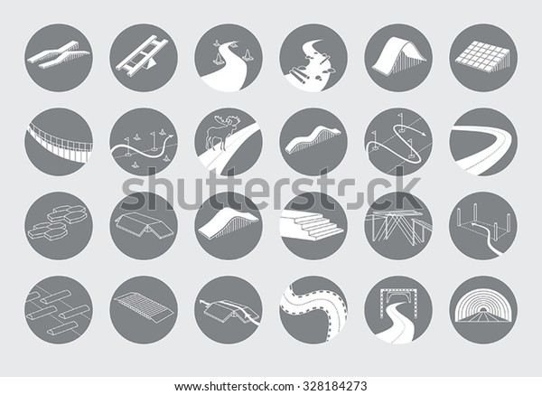 Test Drive Learning Drive Obstacle Course Stock Vector (Royalty Free ...