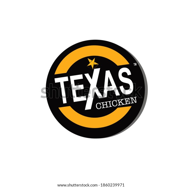 Texas Chicken Graphic Icon Abstract Stock Vector (Royalty Free ...