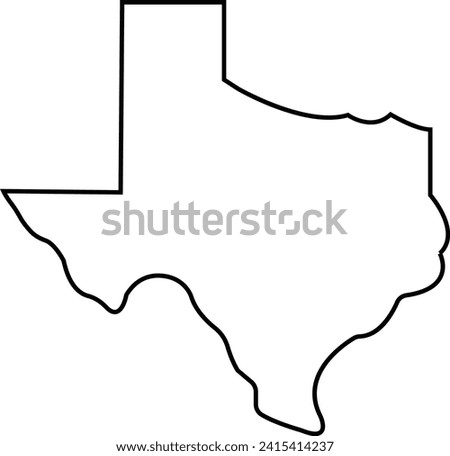 Texas Outline | Free download on ClipArtMag