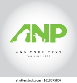 Text Anp Animals Logo Illustration Vector Stock Vector (Royalty Free ...