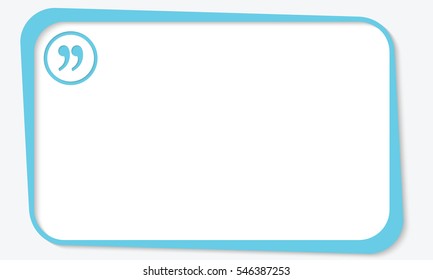Text Box Fill Your Text Paragraph Stock Vector (Royalty Free) 561870655