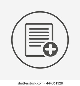 35,785 Add Document Icon Images, Stock Photos & Vectors | Shutterstock