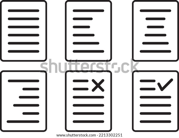 Text Paragraph Symbol Sign Justify Stock Vector (Royalty Free ...