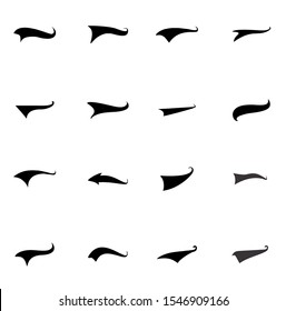 Text Tails Logo Design Inspiration Stock Vector (Royalty Free) 1546909166
