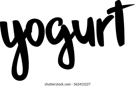 1,111 Yogurt font 이미지, 스톡 사진 및 벡터 | Shutterstock