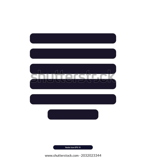 Text_justify_centered Icon Layout Sign Symbol Icons Stock Vector ...