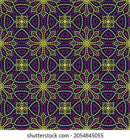 Textile Chunri Pattern Multi Colors Stock Vector (Royalty Free ...