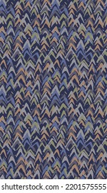 Textile Design Abstract Triangle Pattern Image Stock Vector (Royalty ...