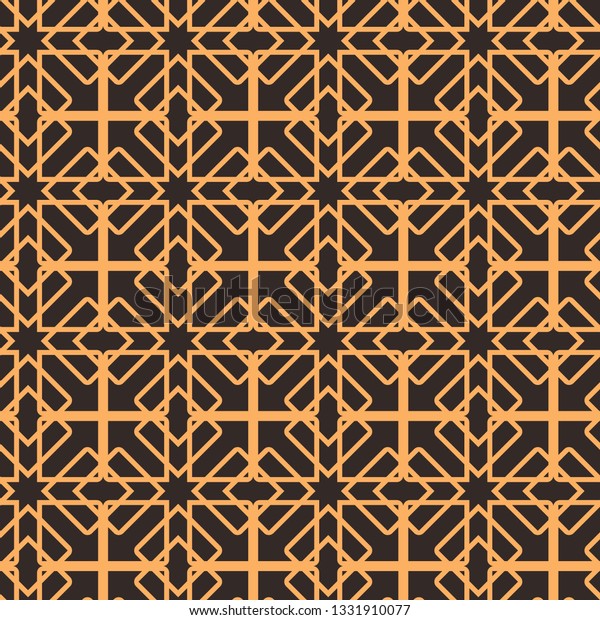 Texture Arabic Art Decor Pattern Vector Stock Vector (Royalty Free ...