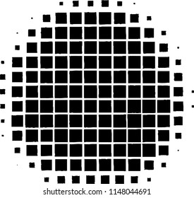 Texture Black Squares On White Background Stock Vector (Royalty Free ...