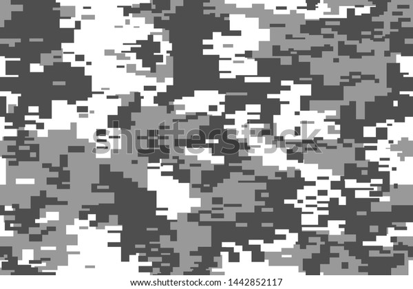 Texture Camouflage Army Gray White Black: vetor stock (livre de ...