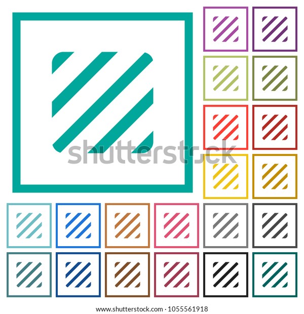 Texture Flat Color Icons Quadrant Frames Stock Vector (Royalty Free ...
