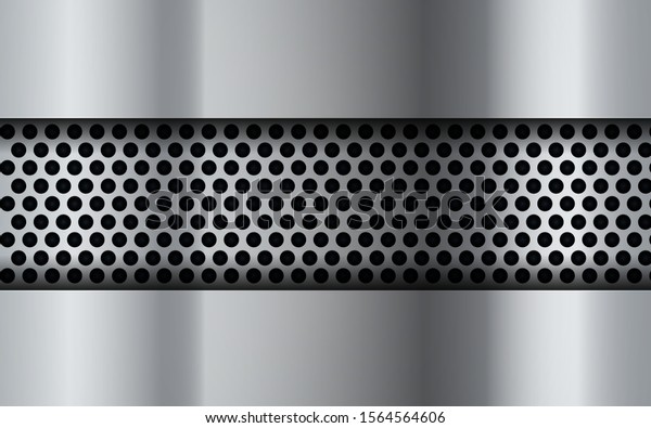 Texture Metal Background Bright Metallic Color Stock Vector (Royalty ...