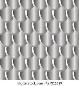 Texture Metal Scales Stock Vector (Royalty Free) 427311619 | Shutterstock