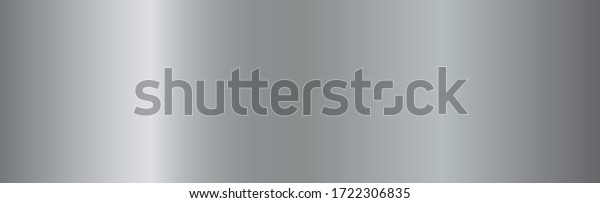Texture Panorama Silver Metal Background Stock Vector (Royalty Free ...