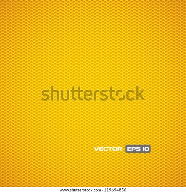 Texture Yellow Metal Grid Stock Vector (Royalty Free) 119694856
