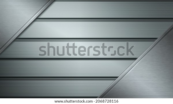 Textured Industrial Metal Background Vector Illustration Stock Vector ...