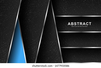Textured Overlay Layers Background Cool Shapes Stock Vector (Royalty ...