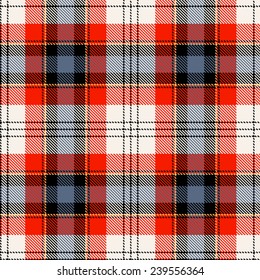 Textured Tartan Plaid Seamless Vector Pattern Stock Vector (Royalty Free) 239556364 | Shutterstock