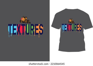 Textures T Shirt Design All Stock Vector (Royalty Free) 2210064545 ...
