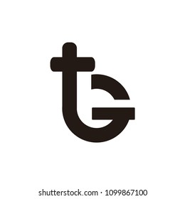 Tg Letter Vector Logo Stock Vector (Royalty Free) 1099867100 | Shutterstock