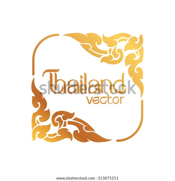 Thai Art Background Vector: เวกเตอร์สต็อก (ปลอดค่าลิขสิทธิ์) 313875251 ...