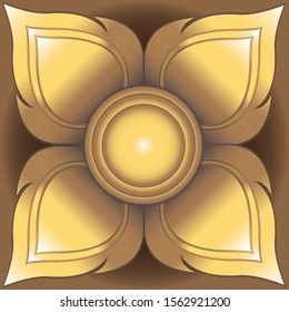 Thai Art Pattern Drawing Design: เวกเตอร์สต็อก (ปลอดค่าลิขสิทธิ์ ...