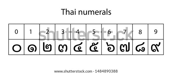 14.164 imagens de Thai numbers Imagens, fotos stock e vetores ...