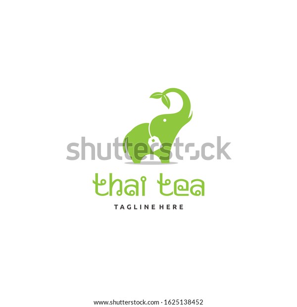 Thai Tea Logo Design Inspiration Thailand Stock Vector (Royalty Free ...