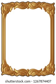 Thai Traditional Square Shape Frame Border Stock Vector (Royalty Free ...