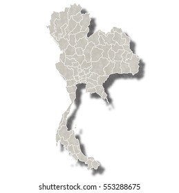 Thailand Map City Icon Stock Vector (Royalty Free) 553288675 | Shutterstock