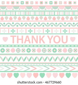 Thank You Creative Card Design Vector Stock Vector (Royalty Free ...
