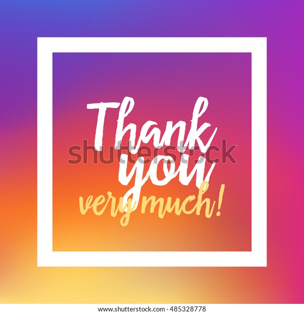 Thank you vector, clip art. Thank you very much. Also useful as card ...