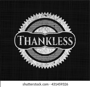 Thankless Chalkboard Texture Stock Vector (Royalty Free) 431459326 ...