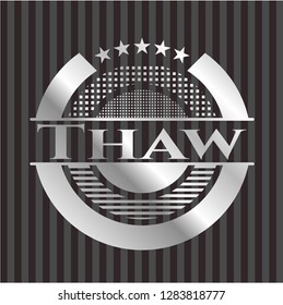 Thaw Silvery Emblem Stock Vector (Royalty Free) 1283818777 | Shutterstock