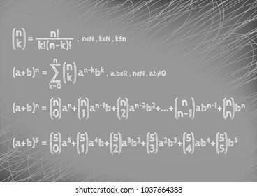 Theorem Written By Hand On Gray Stock Vector (Royalty Free) 1037664388 ...