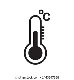 Thermometer Icon Vector Sign Symbol Stock Vector (Royalty Free ...