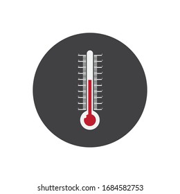 Thermometers Icon Different Zones Vector Image Stock Vector (Royalty ...