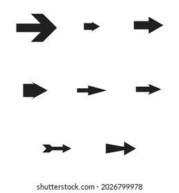 These Black Vector Arrows Designed Your Stock Vector (Royalty Free ...