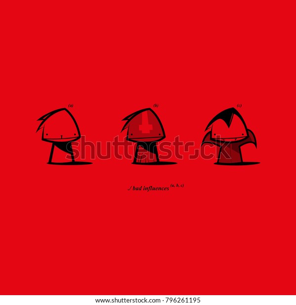 These Guys Bad Influences Stock Vector (Royalty Free) 796261195 ...