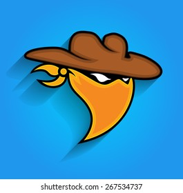 Thief Mask Vector Mascot Stock Vector (Royalty Free) 267534737