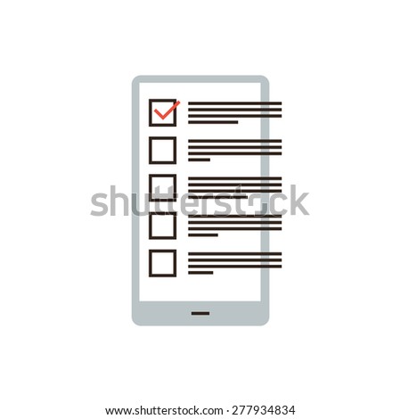 Thin Line Icon Flat Design Element Stock Vector (Royalty Free ...