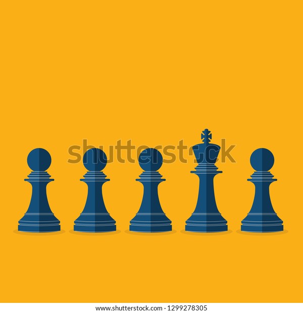 Think Differently Being Different Standing Out Stock Vector (Royalty ...