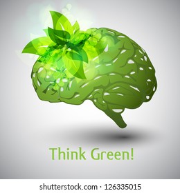 19,805 Green brain icon Images, Stock Photos & Vectors | Shutterstock