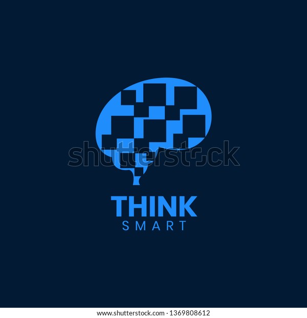 Think Smart Logo Design Inspiration Vector Stock Vector (Royalty Free ...