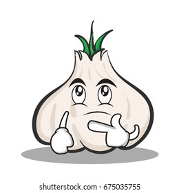 Sad Face Garlic Cartoon Character: เวกเตอร์สต็อก (ปลอดค่าลิขสิทธิ์ ...
