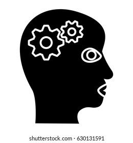 Thinking Head Icon Stock Vector (Royalty Free) 630131591 | Shutterstock