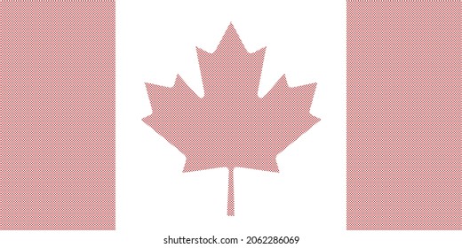 This Bitmap Style Canadian Flag Vector Stock Vector (Royalty Free ...