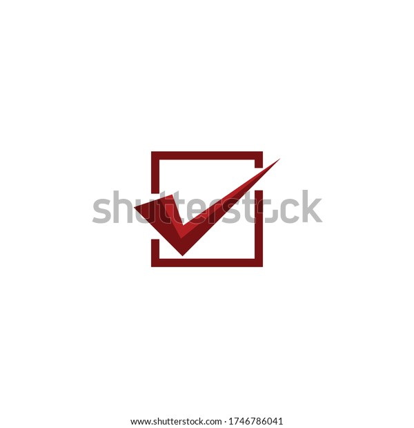 This Check Symbol Icon Describing Options Stock Vector (Royalty Free ...